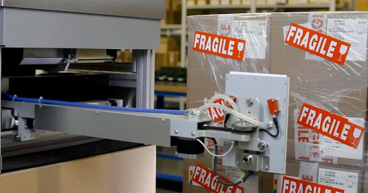 AP182: applicatore elettrico per etichettare pallet | ITALIAIMBALLAGGIO ...